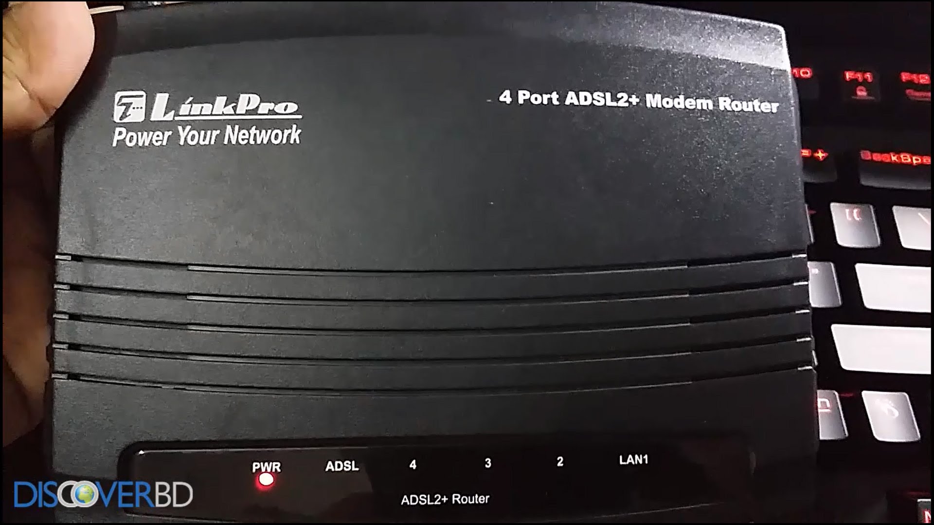 Low cost LinkPro ADSL2+ 4 Port Modem Router Setup » DiscoverBD