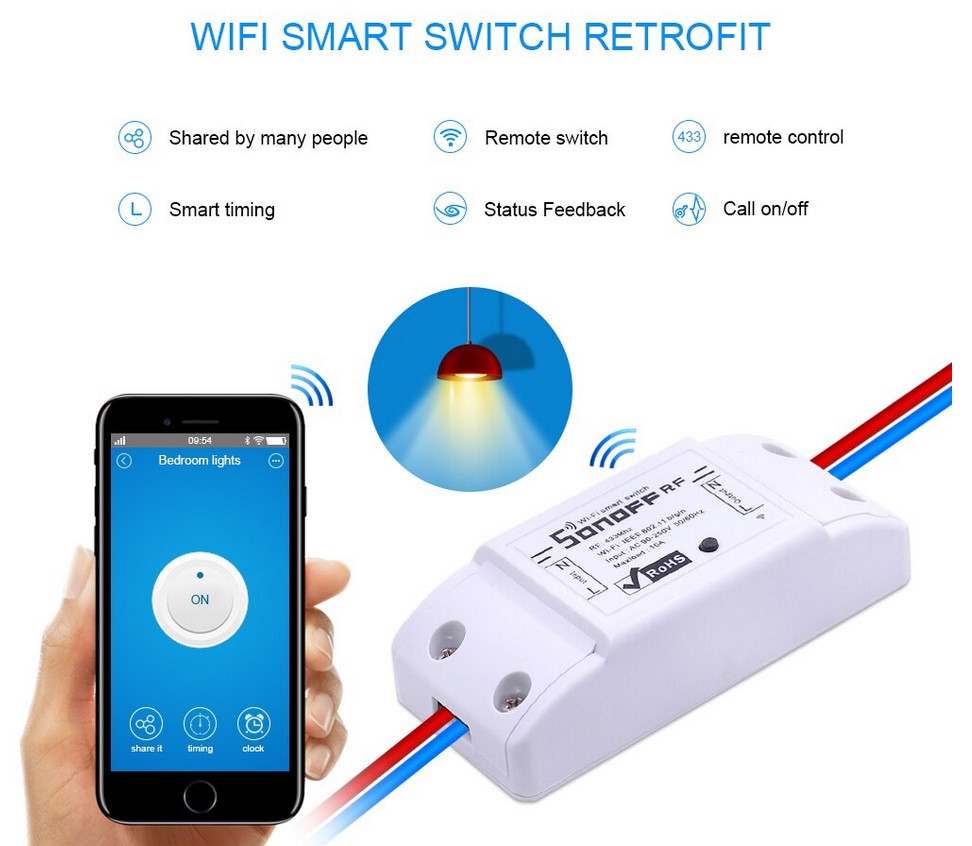 Wifi Smart Switch Sonoff » DiscoverBD