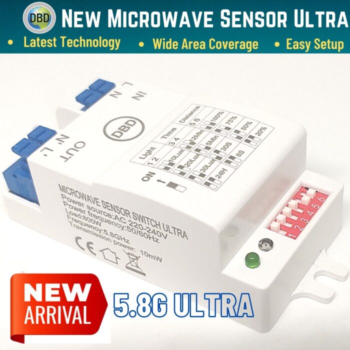 5.8G Microwave Motion Sensor » DiscoverBD