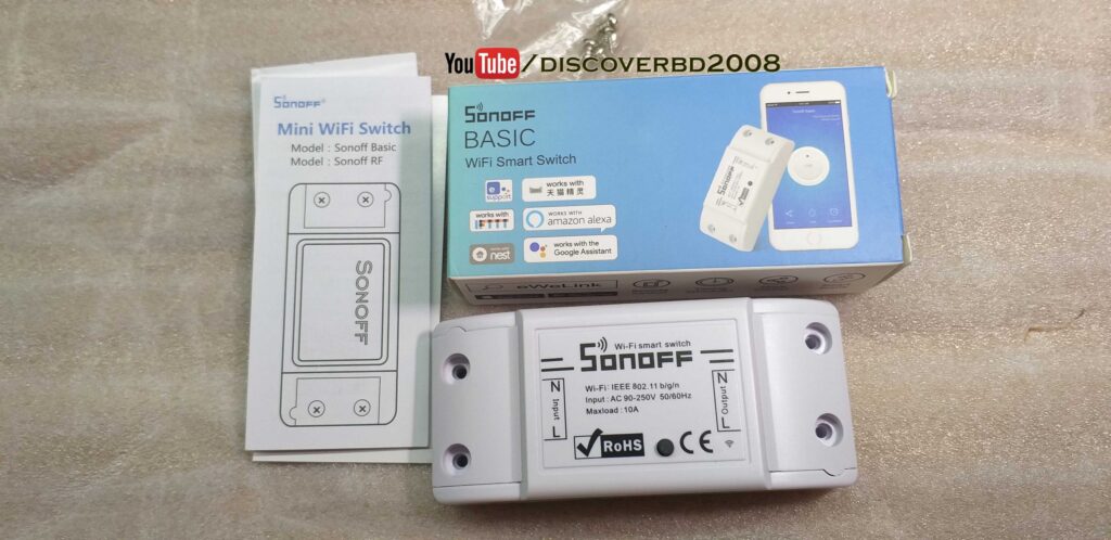 Wifi Smart Switch Sonoff » DiscoverBD