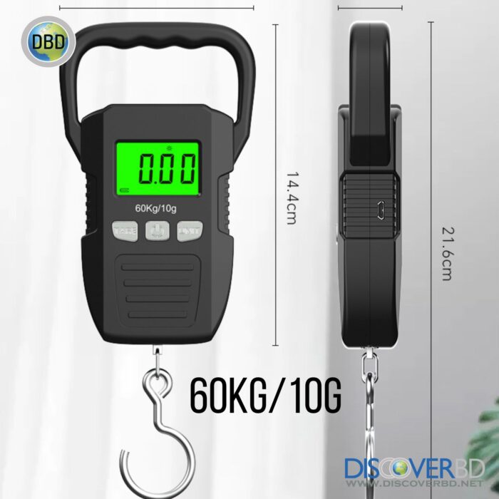 60kg Digital Luggage Scale » DiscoverBD